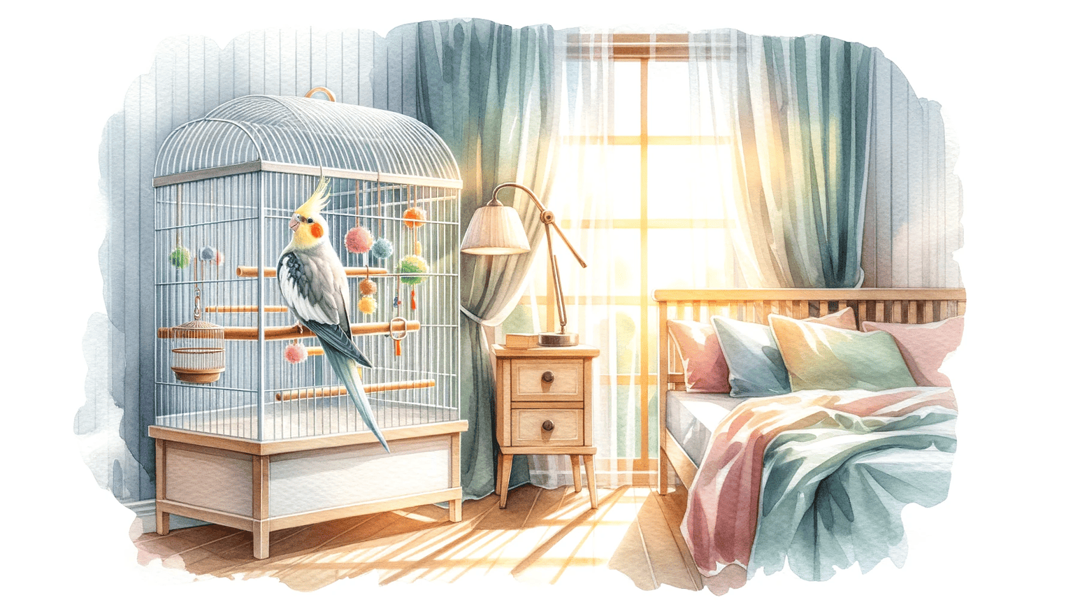 Where is the Best Place to Put a Cockatiel Cage? – Childhoodpets.com